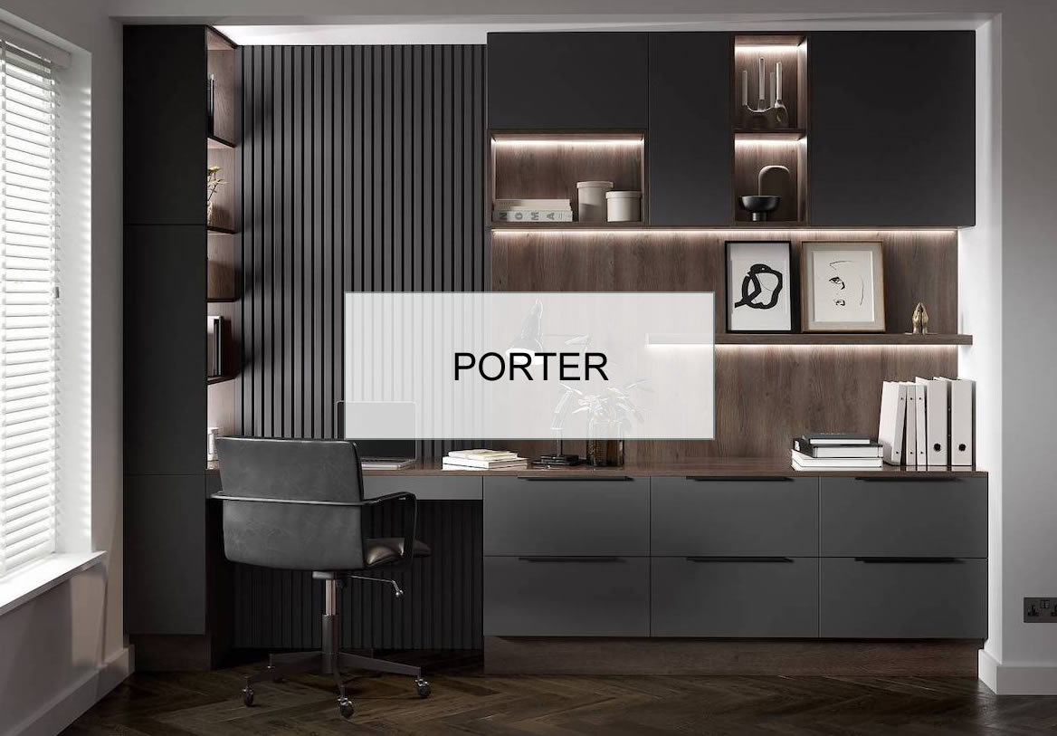 Porter Home Office Furniture by AFK - Home Study Specialist Manchester